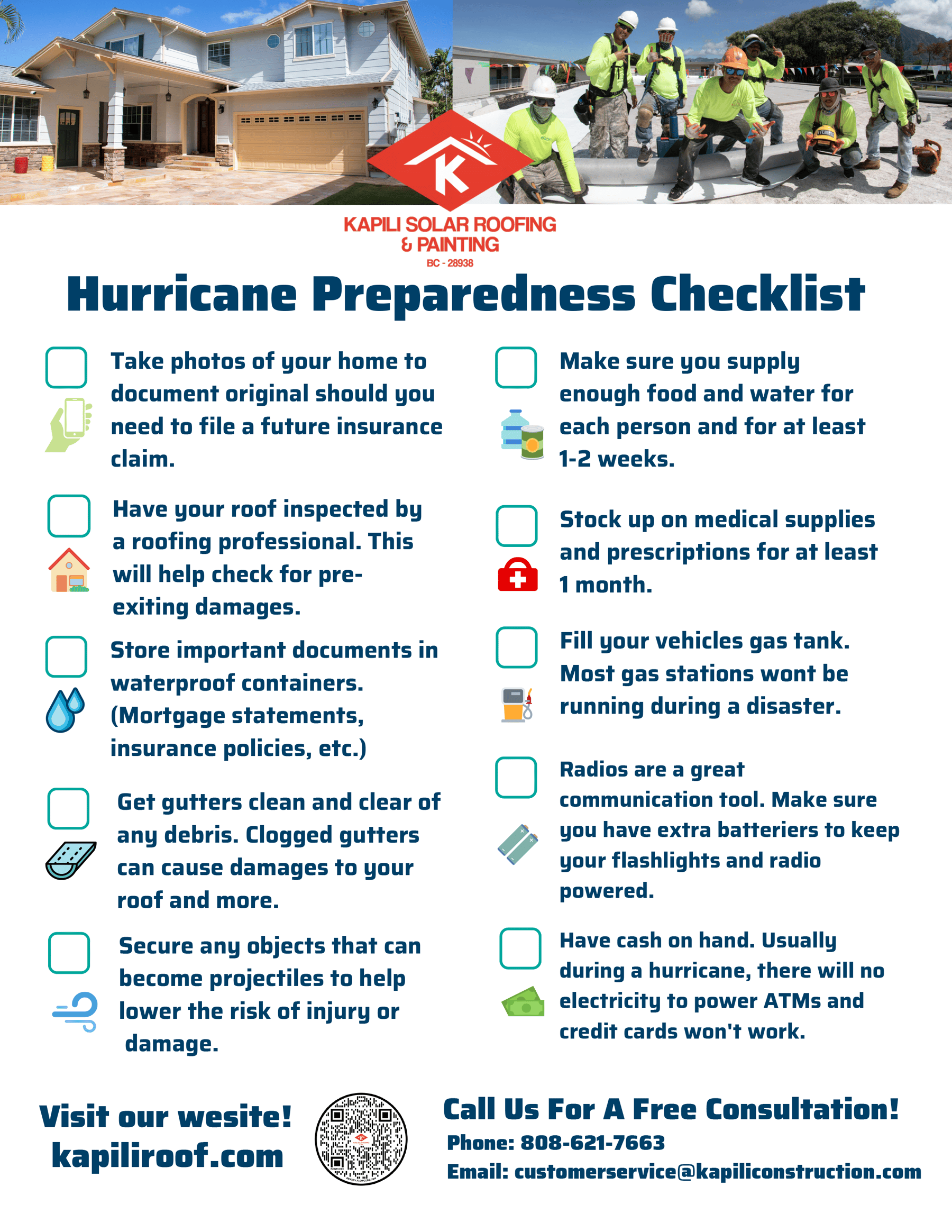 5 Hurricane Preparedness Tips